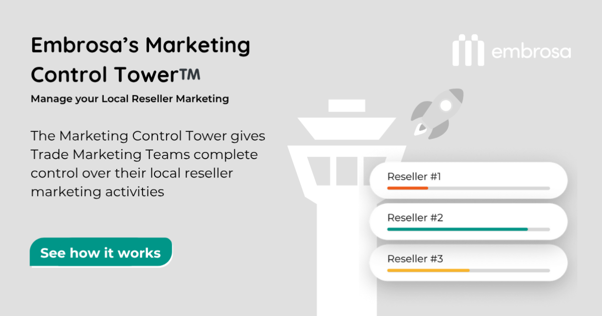 Marketing Control Tower (MCT) | Trade Marketing Platform | Embrosa ...